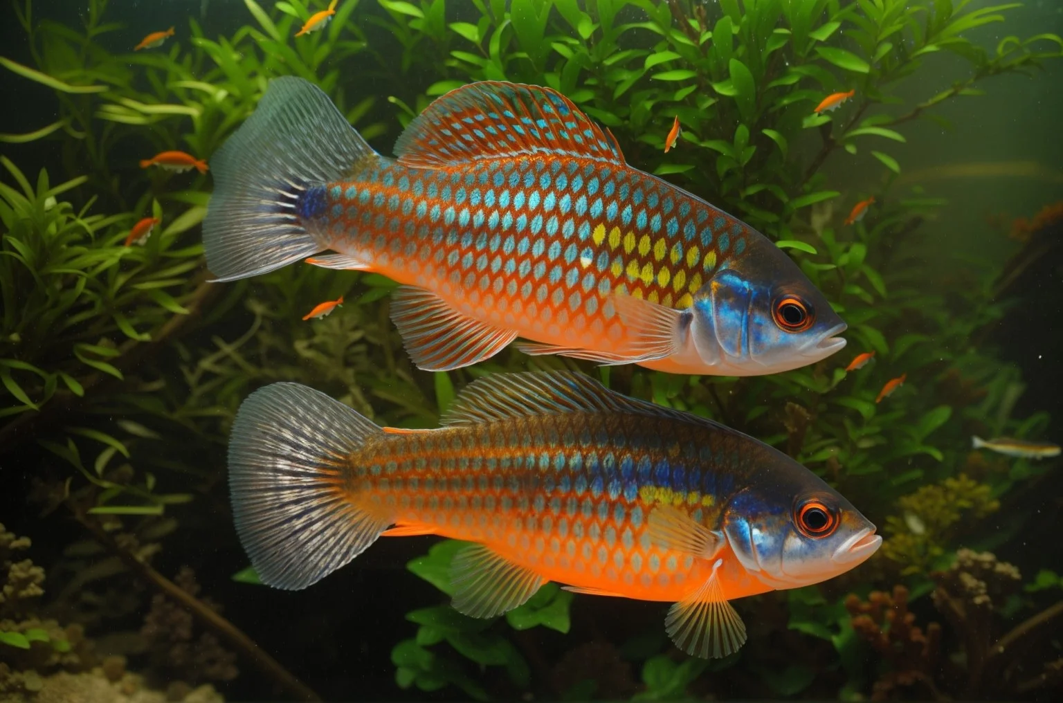 Florida Flag Fish: From Care to Compatibility - Aquarium Swimming Pool ...